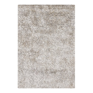 Dior Handwoven Contemporary Shag Rug, 5'x7'6 - Contemporary - Area Rugs ...