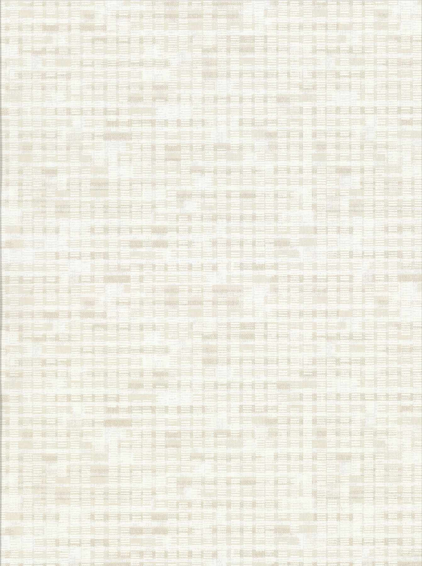 Aiken Off-White Geometric Wallpaper, Sample, Swatch - Contemporary ...