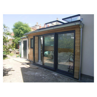 Timber-framed garden, utility & bike store extension - Other - by ...