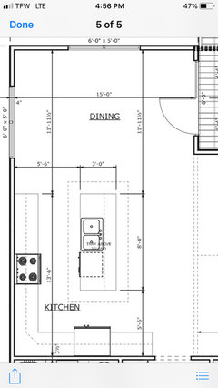 Do I have room for 8x4 island?