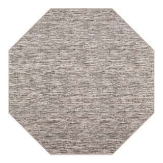 Arcata AC1 Ebony 8' x 8' Octagon Rug - Transitional - Rugs - by PARMA ...