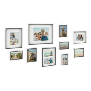 Gibson Wall Photo Frame Set - Contemporary - Picture Frames - by Uniek ...