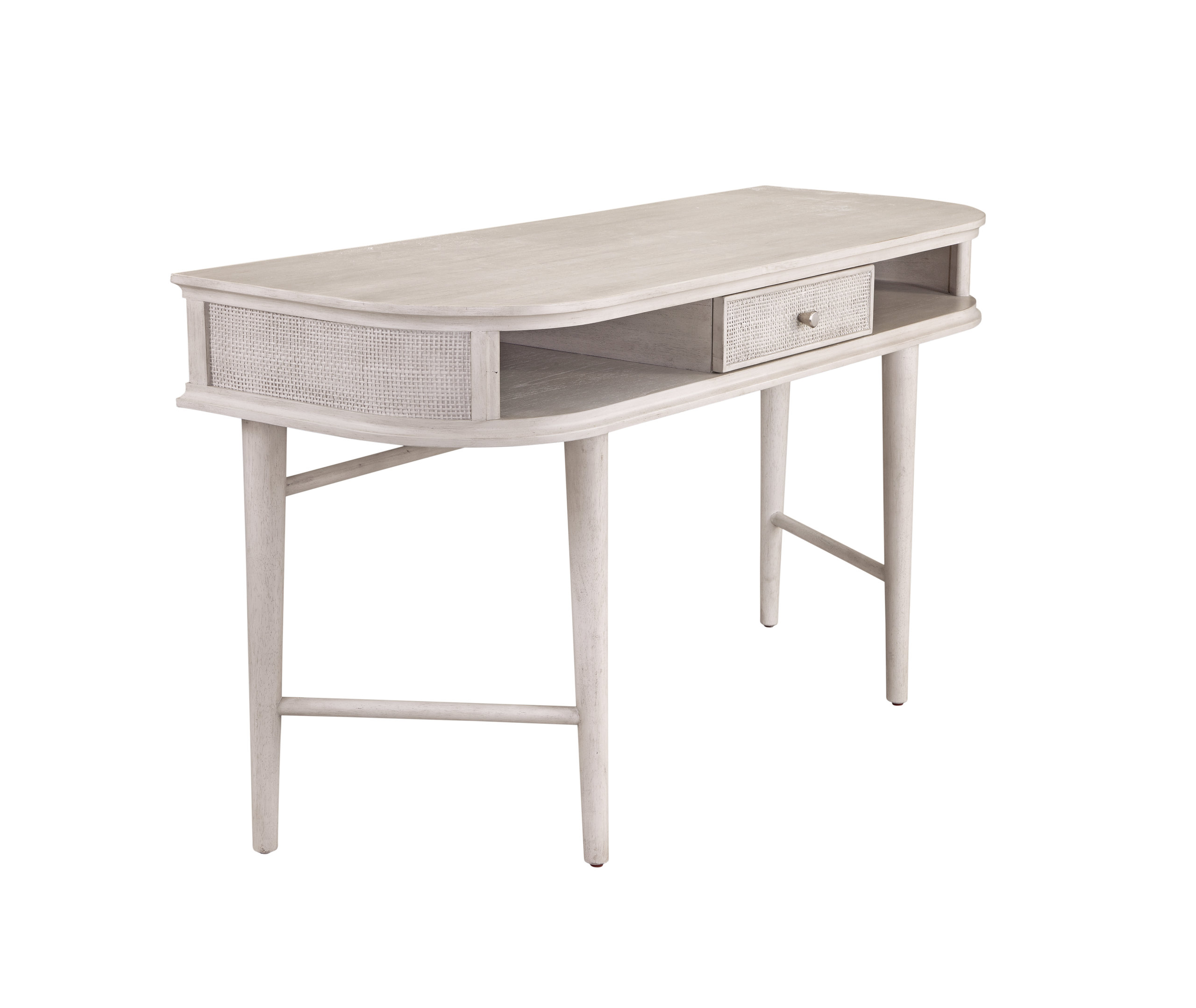 Korey Desk - Cream - Midcentury - Desks And Hutches - by Bassett Mirror ...