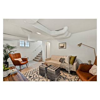 Rim Street - Midcentury - Living Room - Boise - by Aisling Designs | Houzz