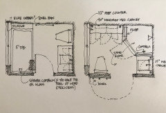making the most of a 5x7 bathroom layout?
