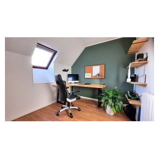 Un espace de travail sur-mesure - Modern - Home Office - Le Havre - by ...