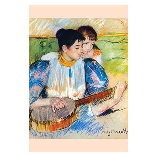 The Banjo Lesson, 20" x 30" - Traditional - Prints And Posters - by ...