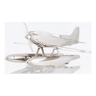 Alum Seaplane Collectible Metal scale model Airplane Aluminum Home ...