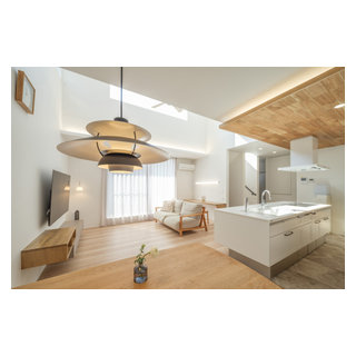 LDK - Japanese Modern - Living Room - Kyoto - by KEIJI 一級建築士事務所 | Houzz