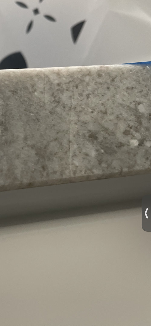 new granite counter - defects?