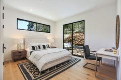 Window Treatment Advice: High Windows Above Bed (Guest Room)