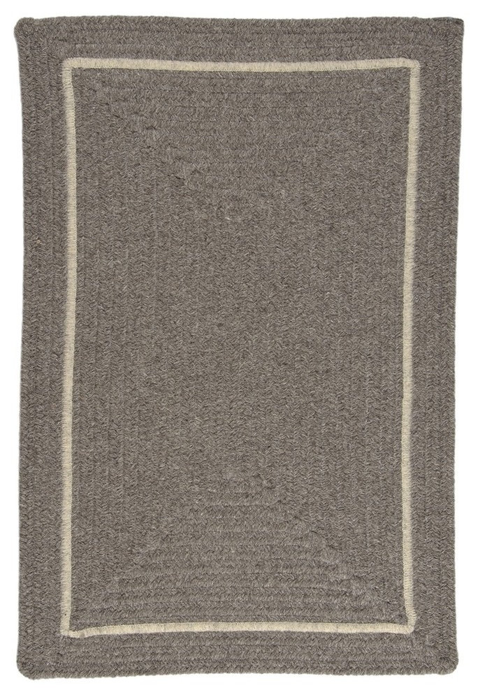 Shear Natural Rug, Rockport Gray, 2'x6' Runner, 2'x6' Runner - Modern ...