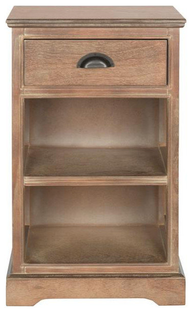 Griffin Side Table W/ One Drawer - Farmhouse - Side Tables And End ...