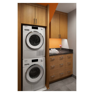 Home Office and Fun Details - Contemporary - Laundry Room - Milwaukee ...
