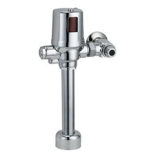 Delta H2Optics Exposed Flush Valve, Polished Chrome - Contemporary ...
