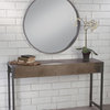 Industrial Bronze Metal Console Table - Industrial - Console Tables ...