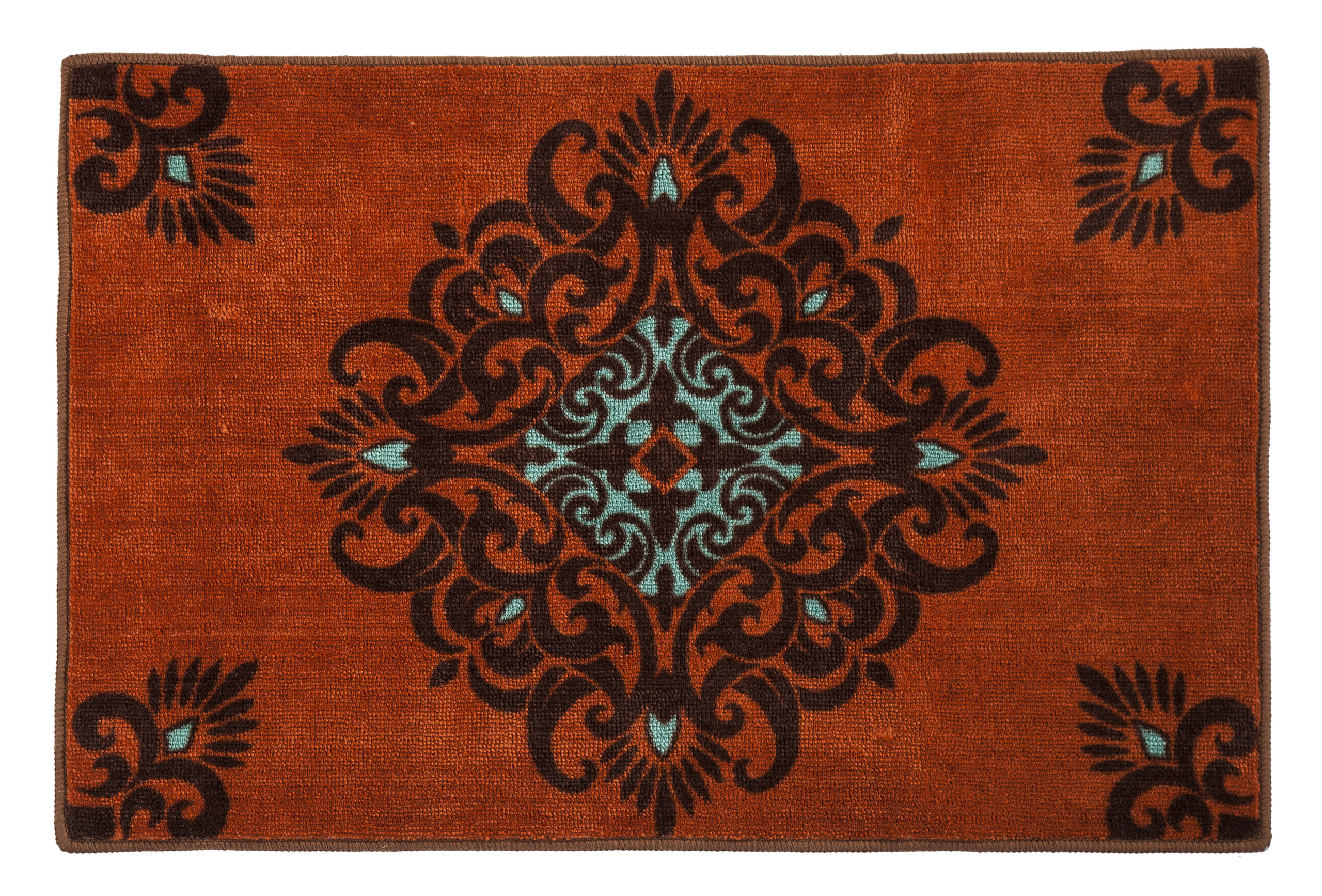 Medallion Rug, 24"x36" - Contemporary - Area Rugs - by HiEnd Accents ...