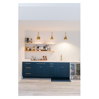 Family Basement - Modern - Basement - Philadelphia - by Balla Custom ...