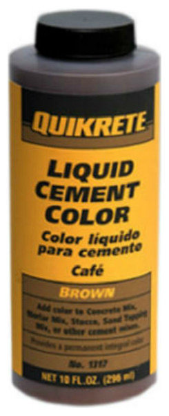 Quikrete 1317-01 Liquid Cement Color, 10 Oz, Brown, 10 oz - Building ...