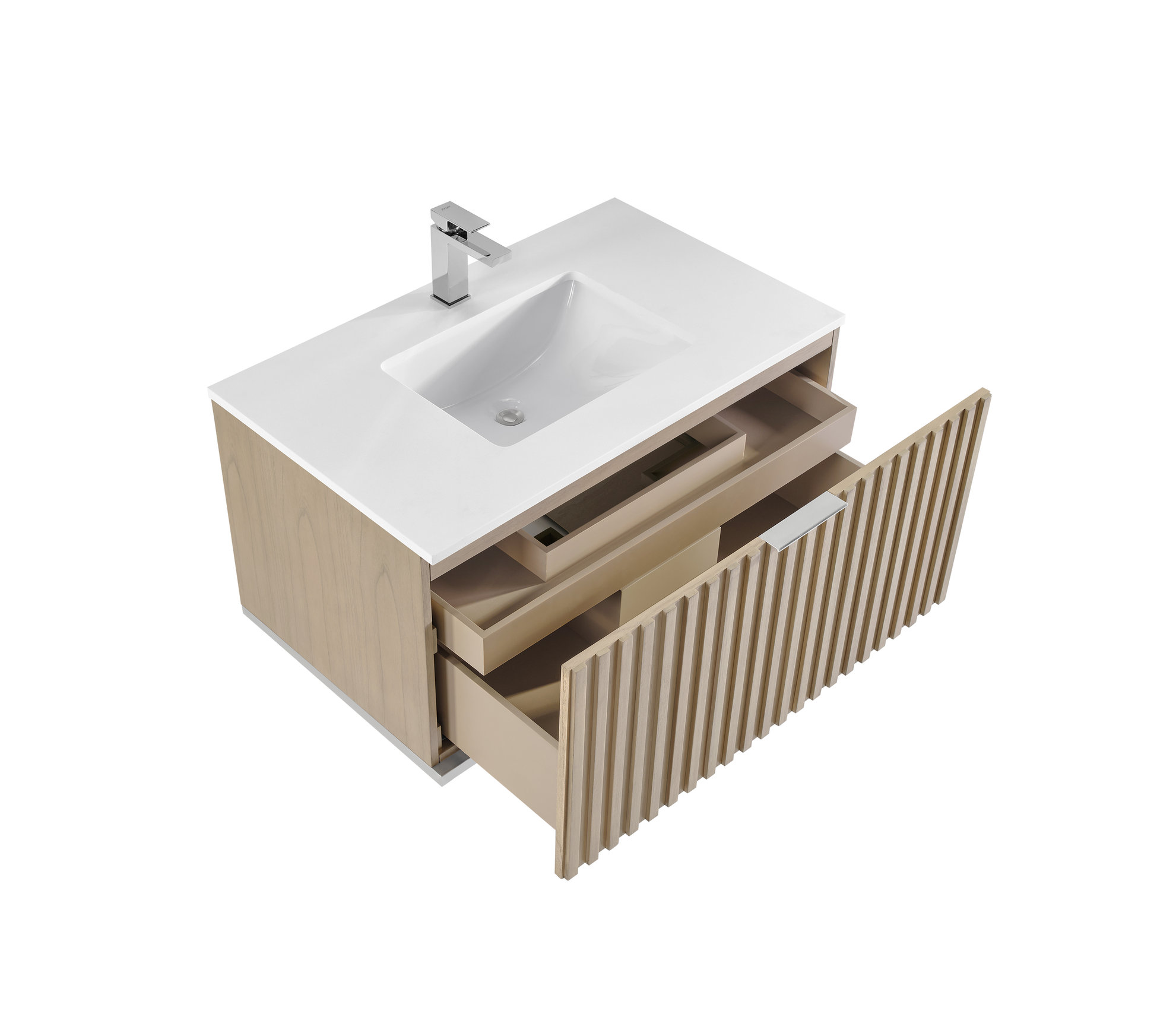 Terra Bathroom Vanity, 36" - Contemporary - Bathroom Vanities And Sink ...