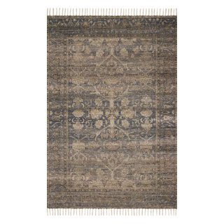 Loloi Cornelia Cor-02 Indigo/Natural By Justina Blakeney 5'0"x7'6" Rug ...