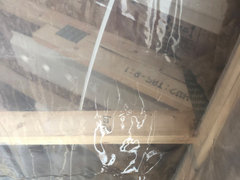 Proper soffit baffle installation