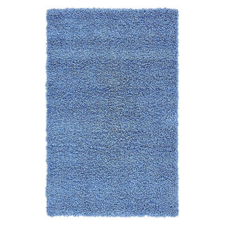 Solid/Striped Sybil Sparkle Area Rug, 3'3"x5'3" - Contemporary - Area ...