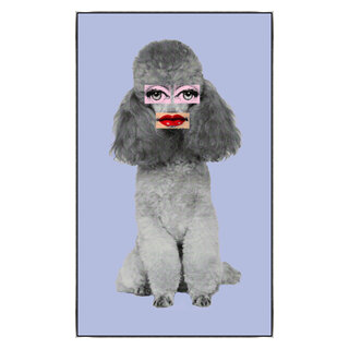 Poodle Lips V Artwork, 36x60 - Eclectic - Prints And Posters - by ...
