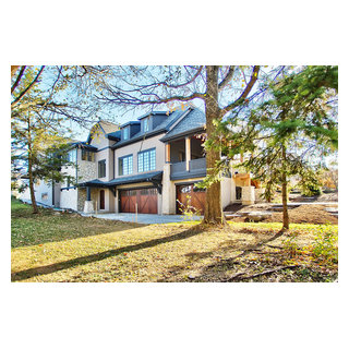 English Manor Style - Contemporary - Exterior - Chicago - by Ladesic ...