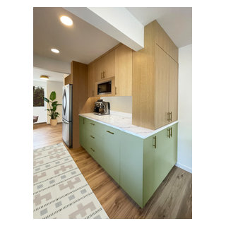 Full Height Pantry and Appliance Garage - Modern - Kitchen - Seattle ...