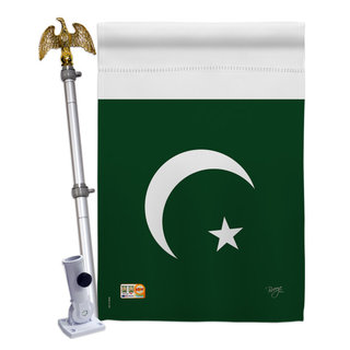 Pakistan Flags of the World Nationality House Flag Set - Modern - Flags ...