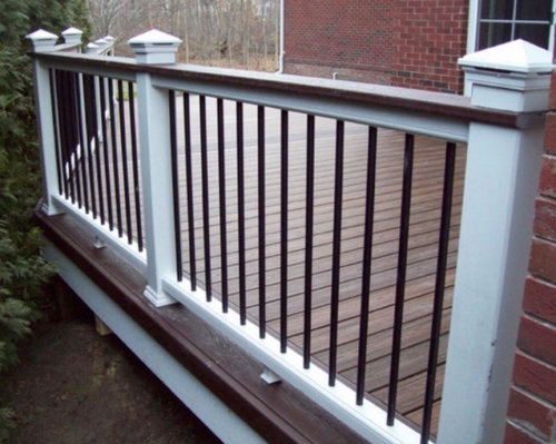 Deck and railing colors