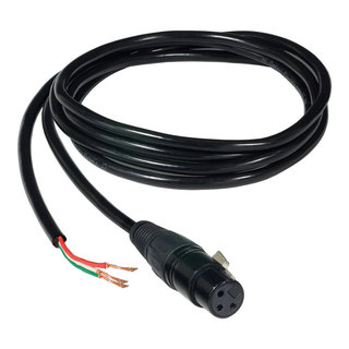 Jesco Lcc-Xlr3-Ext-3-Hw 3 Ft Dmx 3-Pin Xlr Extension Cable, 192 ...