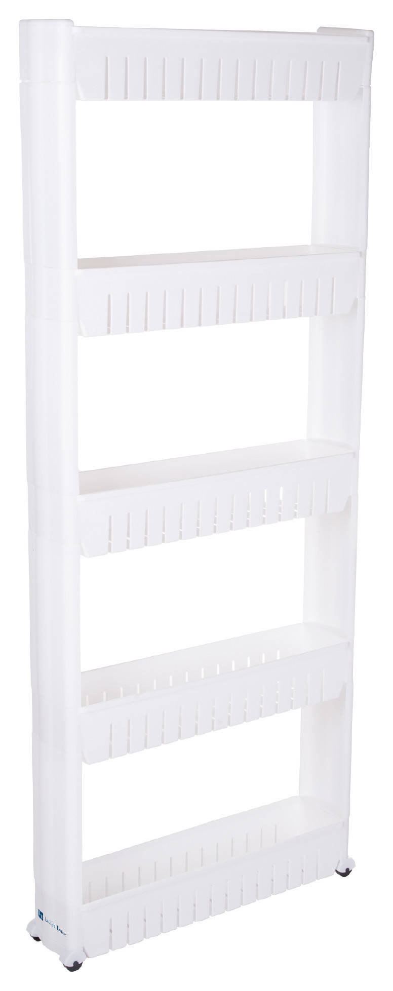 Slim Slide Out Storage Cart with Wheels by Lavish Home, 5-Tier ...