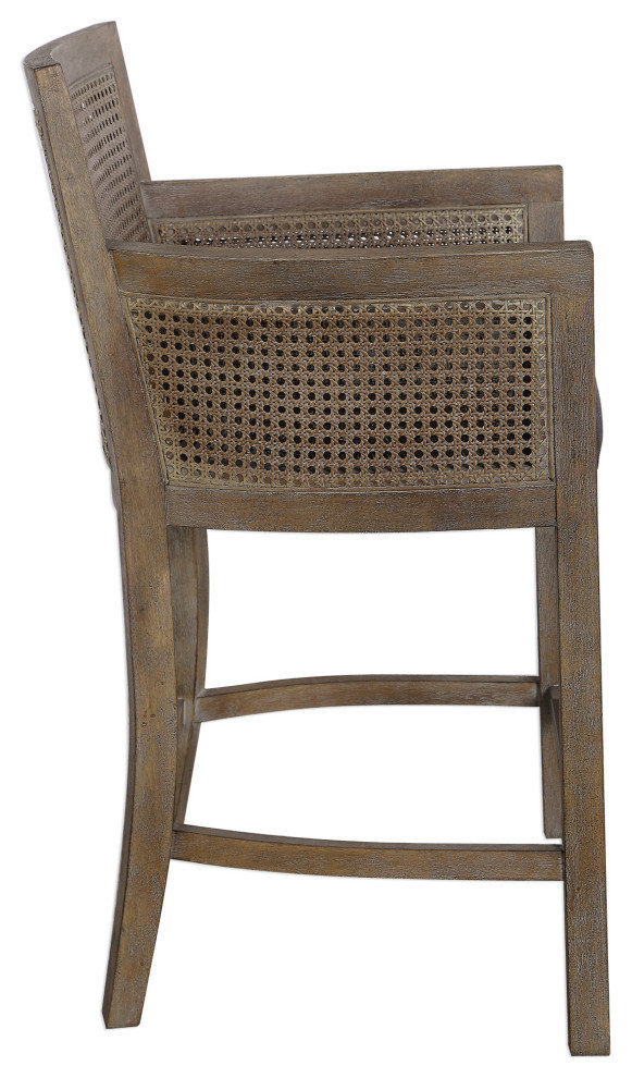Uttermost Encore Counter Stool - Tropical - Bar Stools And Counter ...