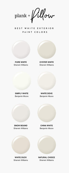 Warm White Exterior Color