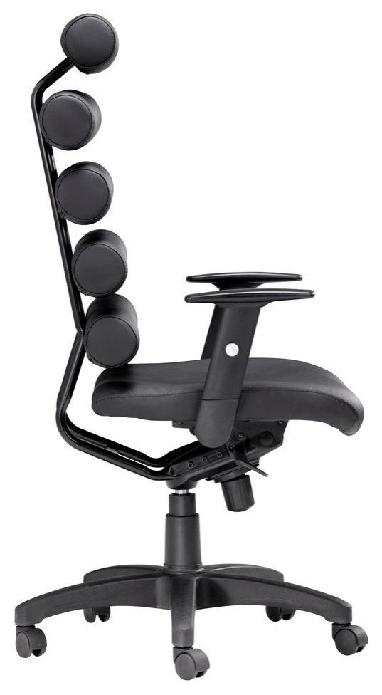 Unico Office Chair, Black - Contemporary - Office Chairs - by Advanced ...