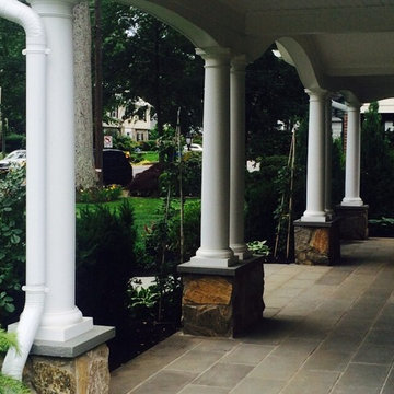 Bluestone Pier Caps - Photos & Ideas | Houzz