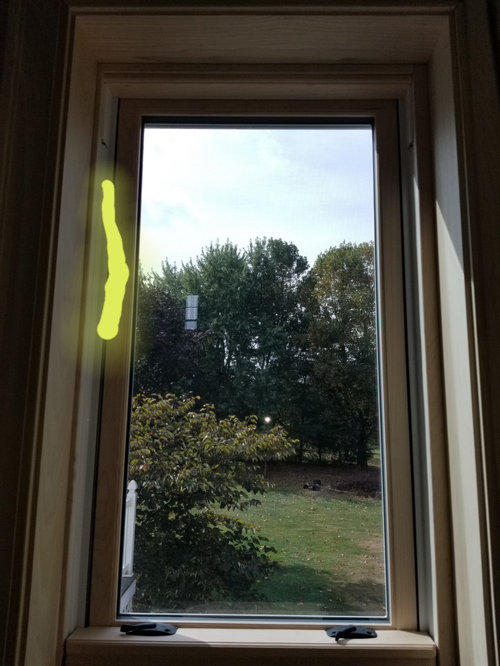 Gap between sash | Houzz Forum