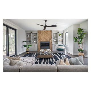 Rustic Modern Retreat - Transitional - Living Room - Charleston - by ...