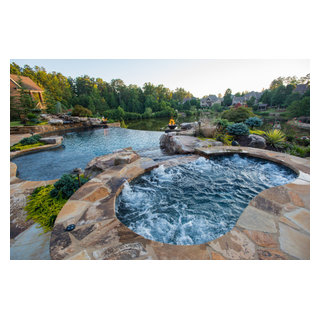 Free Form Swimming Pool: Dive into Timeless Elegance - Traditional ...