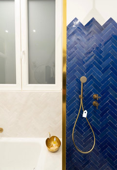 Zellige tile installation