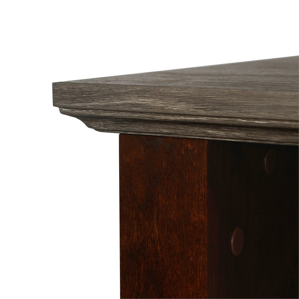 Saint Birch Albaugh Brown 71 Inches Executive Desk - Transitional ...