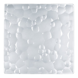 Nachtmann Sphere Crystal 11 Inch Square Dinner Plate - Contemporary ...
