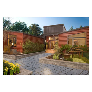 Leschi Custom Modular Home - Contemporary - Exterior - Seattle - by ...