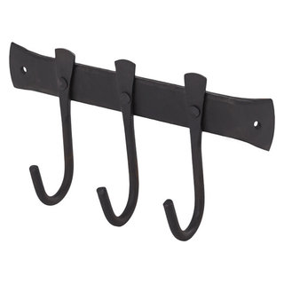 Folkestone 3 Hook Wall Hanger - Industrial - Wall Hooks - by HedgeApple ...