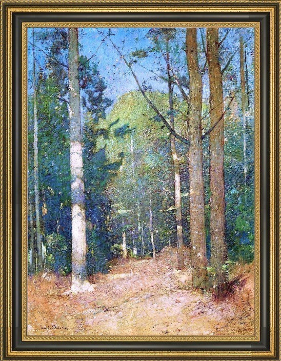 Emil Carlsen Afternoon Sunlight Framed Premium Canvas Print, 18"x24 ...