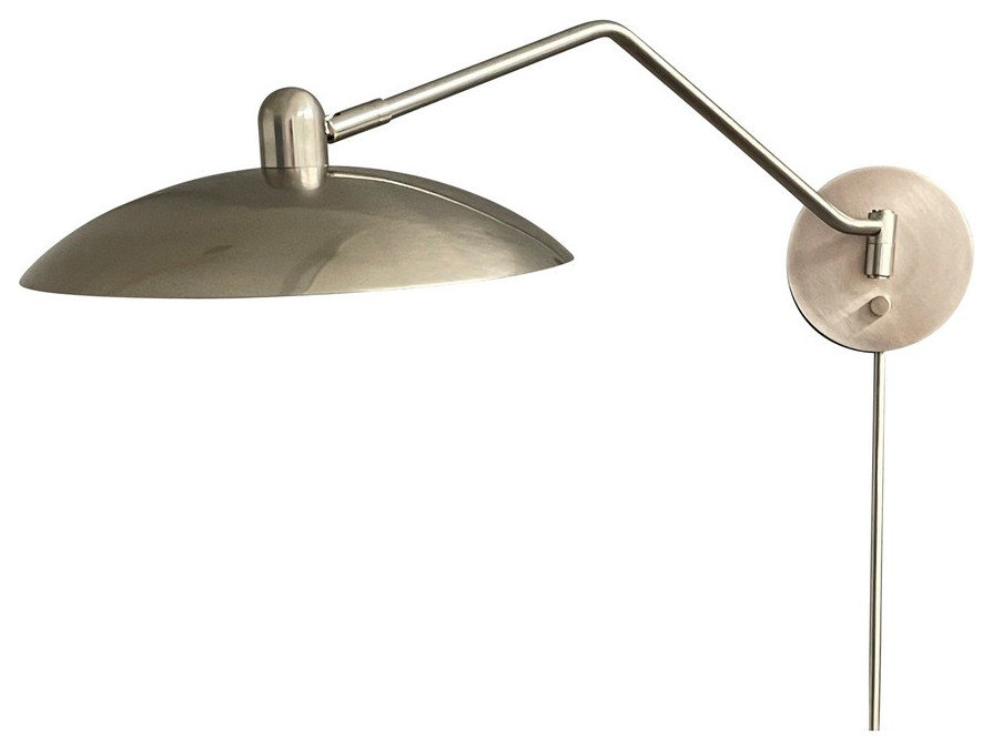 Ridgeline LED Wall Swing Lamp in Satin Nickel - Transitional - Swing ...