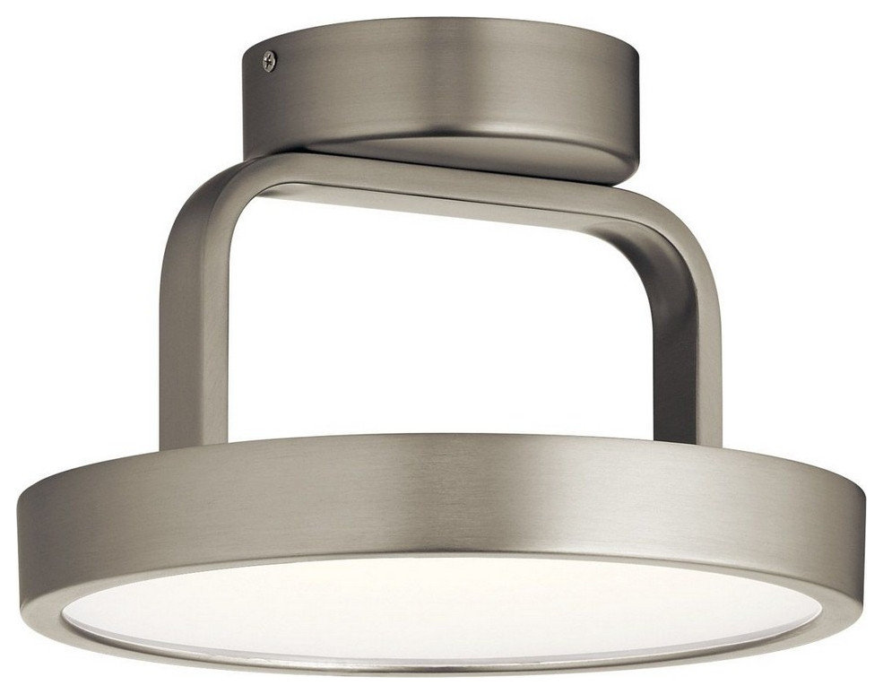 Elan Lighting 84028 Stylus - 10" 28W 1 LED Semi-Flush Mount ...