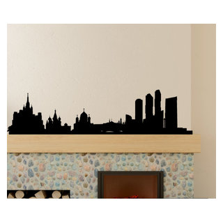 Moscow Russia Skyline Vinyl Wall Decal or Car Sticker SS109EY, 15 in ...